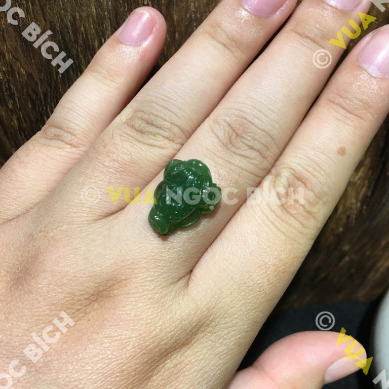Thiềm Thử Ngọc Bích Nephrite Jade (MD103) • Vua Ngọc Bích